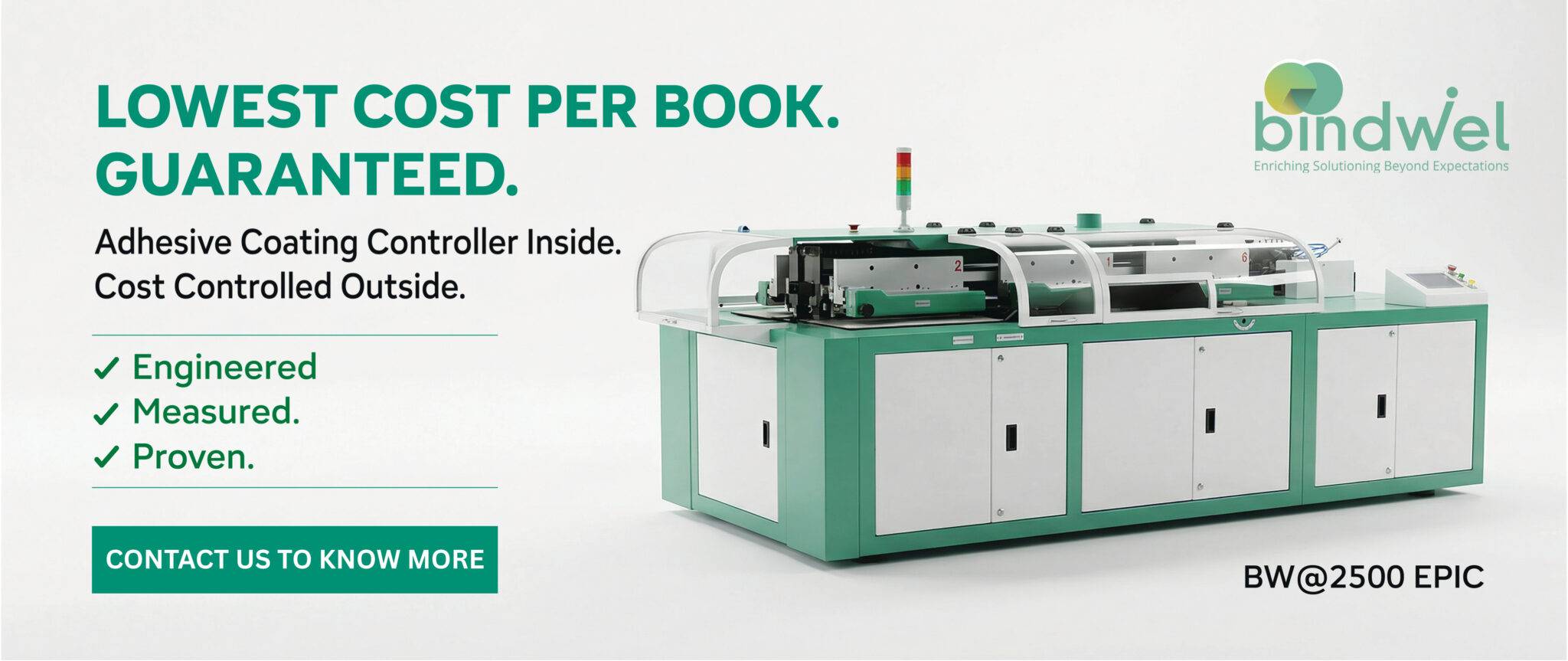 Automatic Book Binding Machines in India | Bindwel