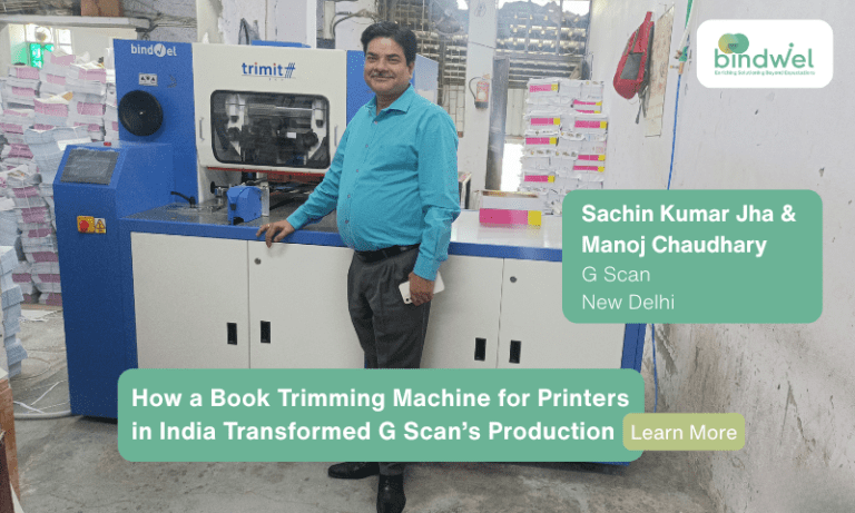 Automatic Book Binding Machines in India | Bindwel